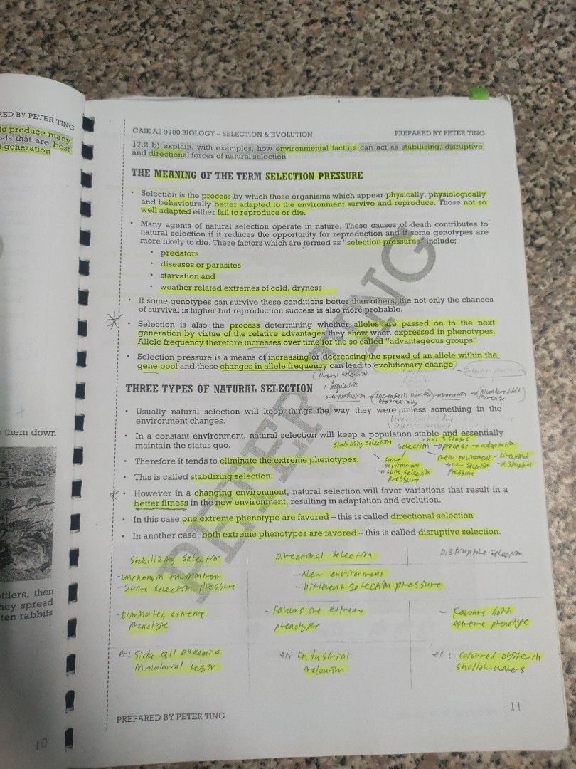 A2 LEVEL BIOLOGY NOTES FOR CIAE A-LEVELS, Hobbies & Toys, Books ...