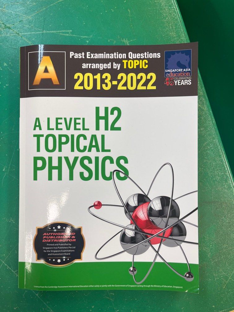 A LEVEL H2 PHYSICS TOPICAL TYS (2013-2022), Hobbies & Toys, Books ...