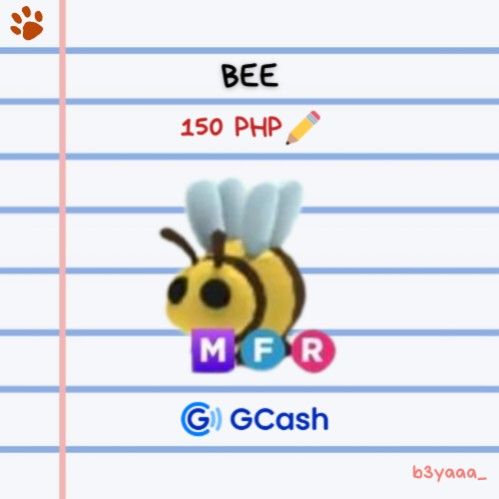 ADOPT ME MEGA, FLY, RIDE BEE PET (read description), Video Gaming ...