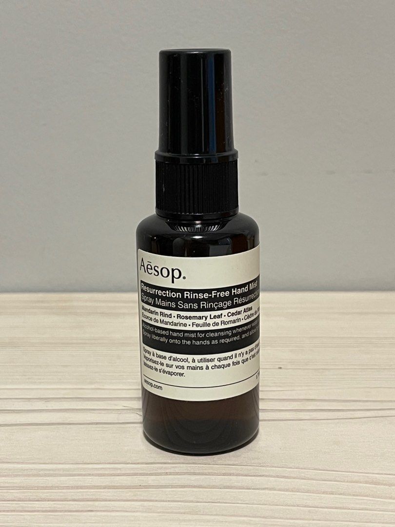 Aesop Resurrection Rinse-Free Hand Mist, Beauty & Personal Care, Hands ...