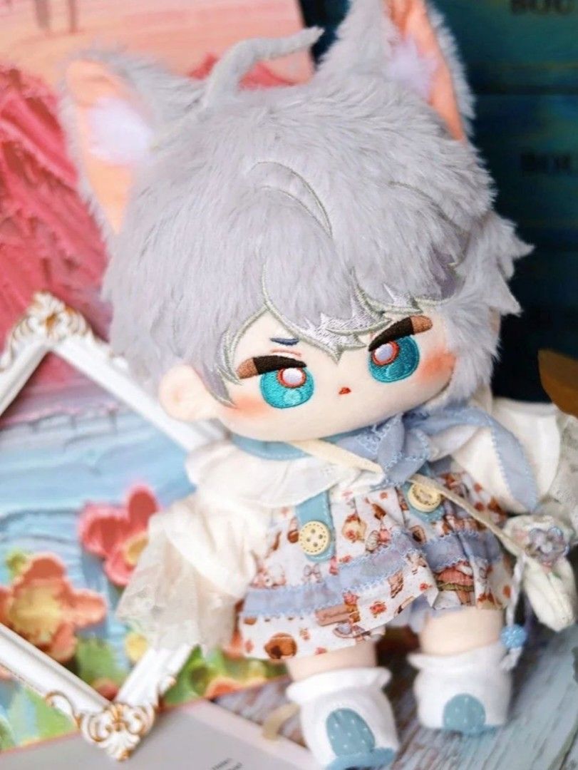 Alhaitham Yan Pao Fu 20cm Plush Doll Without Clothes, Hobbies & Toys ...