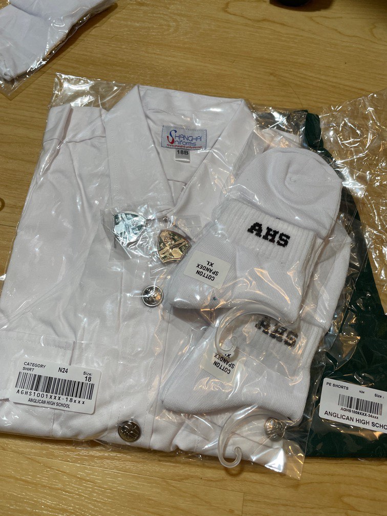 Anglican High School (AHS) Uniform- Brand New, Men's Fashion, Tops ...