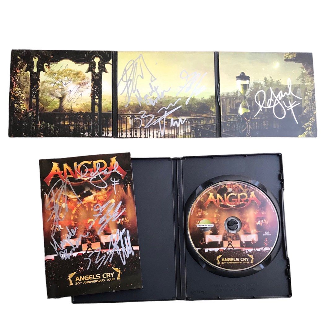 Angra cd & Dvd paketan, Musik & Media, CD, DVD & Lainnya di Carousell