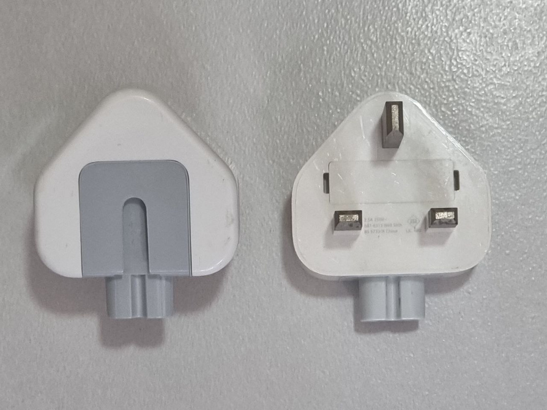 Apple Power Plug Head Adapter (3-Pin), Mobile Phones & Gadgets, Mobile ...