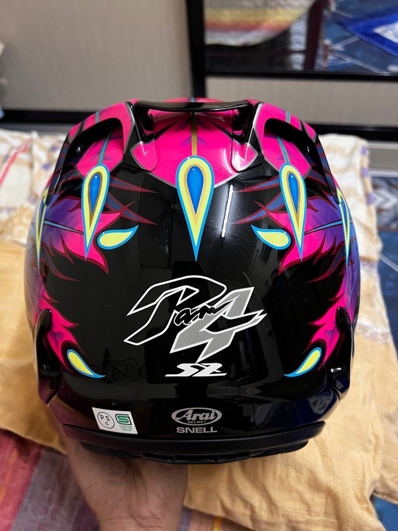Arai Ram 4 Scott Russell M, Auto Accessories on Carousell