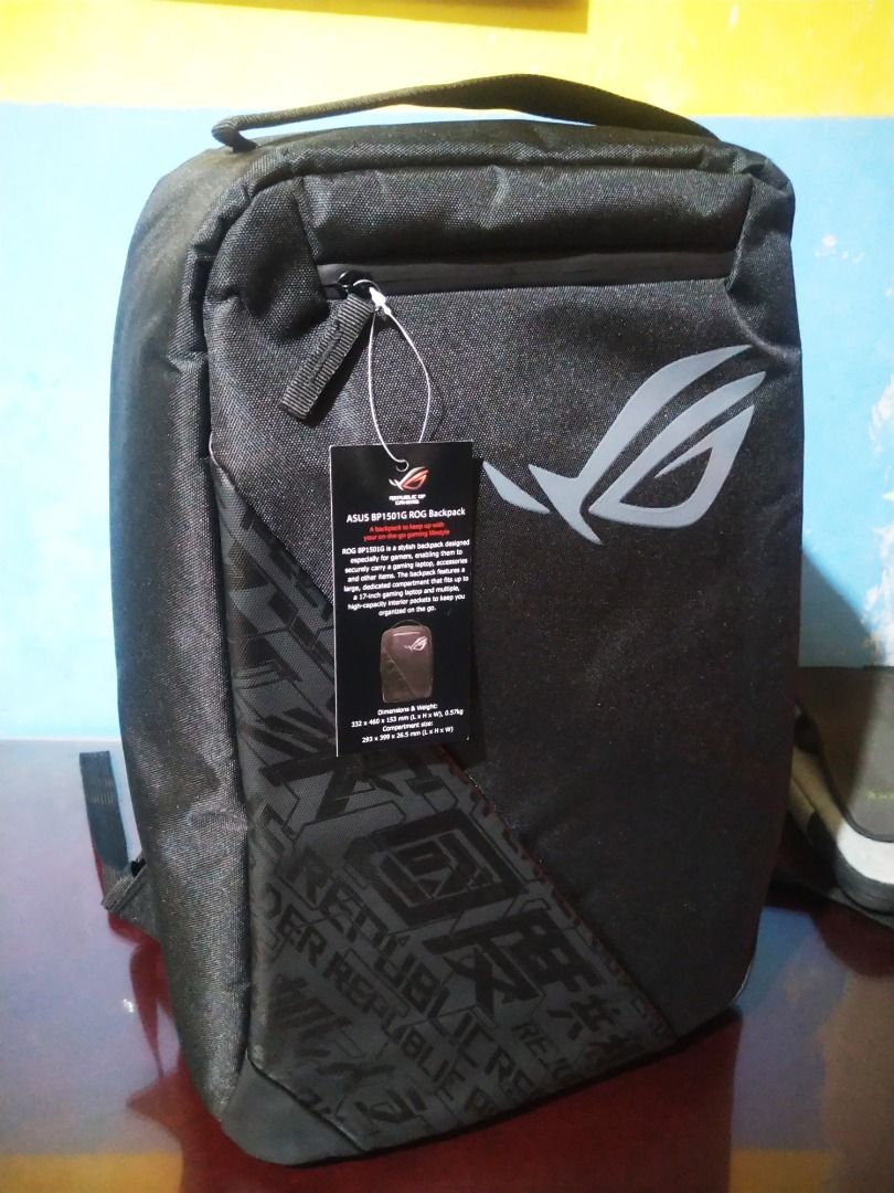 Asus ROG Gaming Backpack BP1501G Laptop / Stylish Backpack, Computers ...