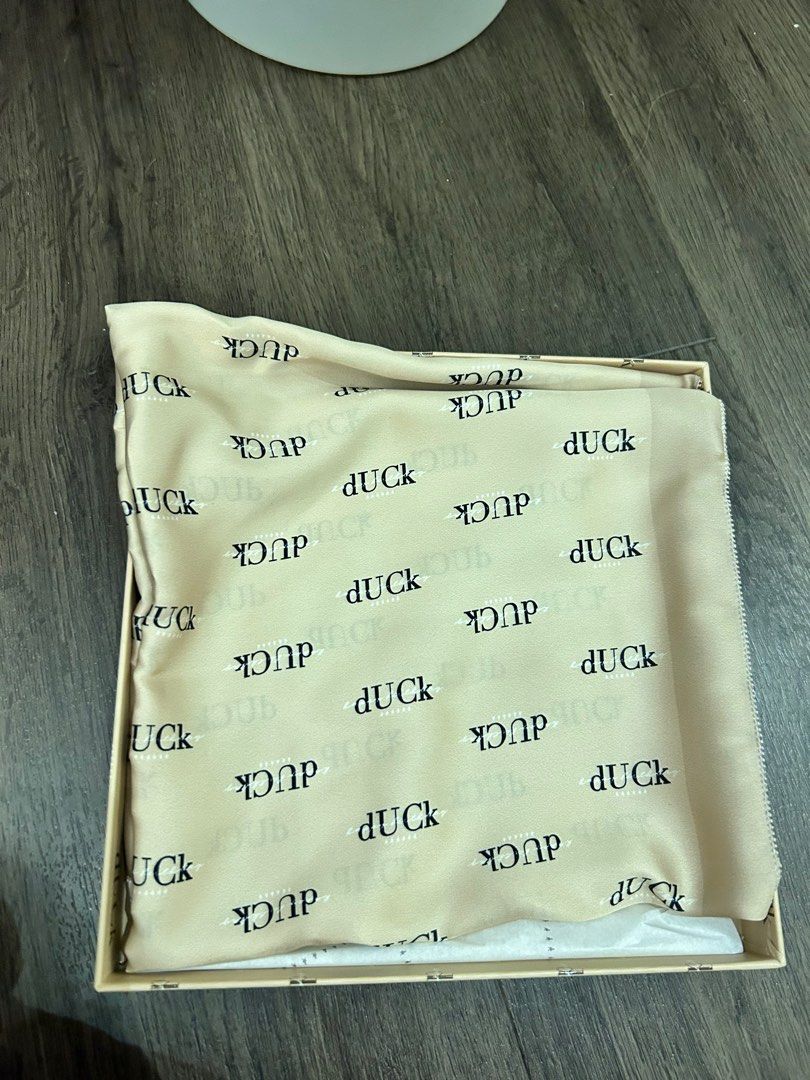 Authentic dUCk shawl birthday edition, Women's Fashion, Muslimah ...