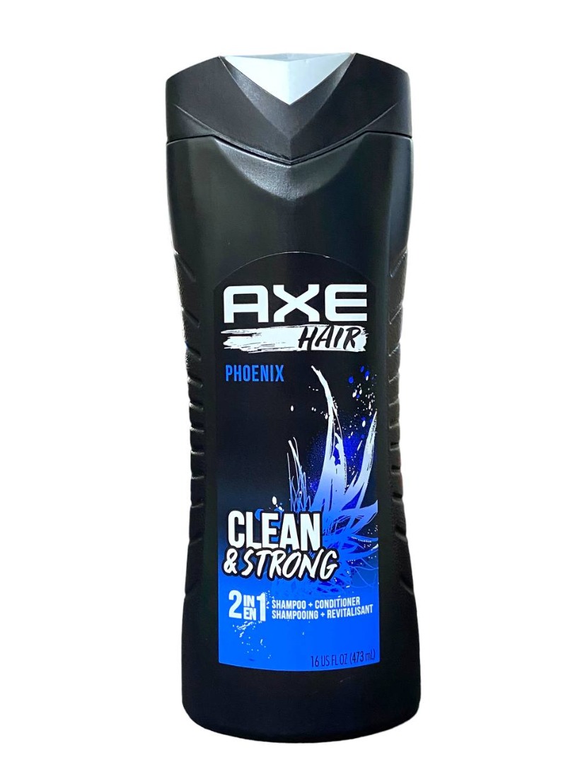 Axe Hair Clean & Strong Phoenix 2-in-1 Shampoo & Conditioner, Crushed ...