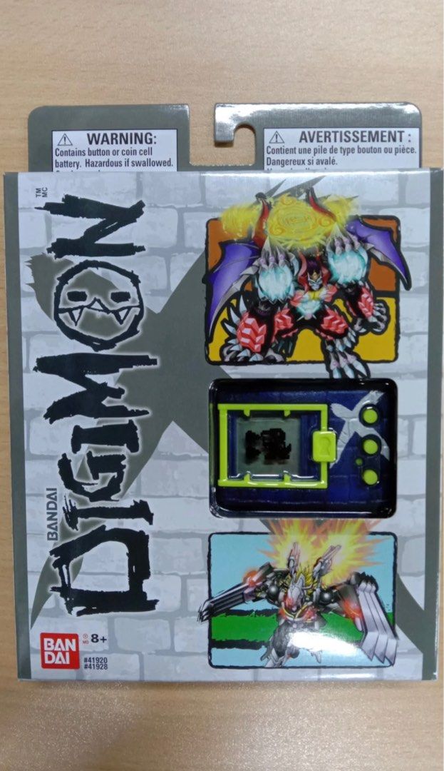 Bandai Digimon X Translucent Metallic Navy & Silver, Hobbies & Toys ...