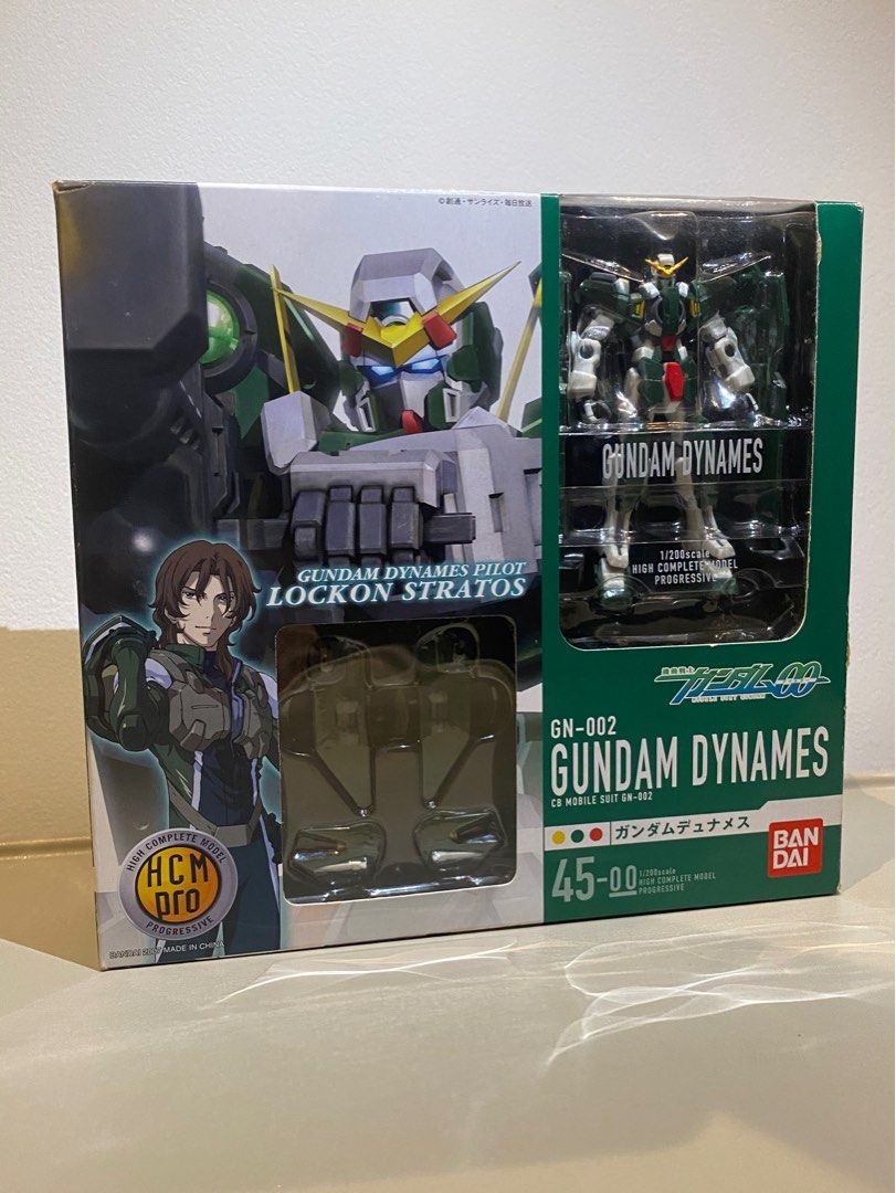 Bandai HCM pro Mobile Suit Gundam 00 1/200- GN-002 Gundam Dynames ...