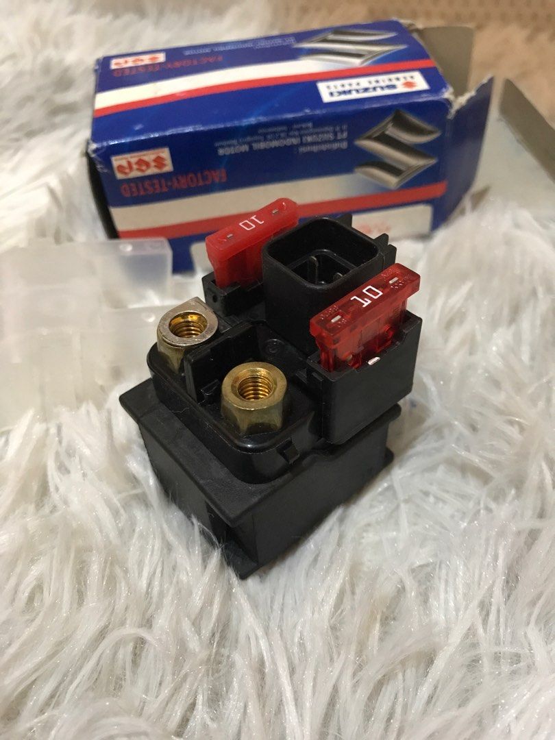 Bendik Stater Suzuki Satria Fu150 ORI SGP, Motor di Carousell