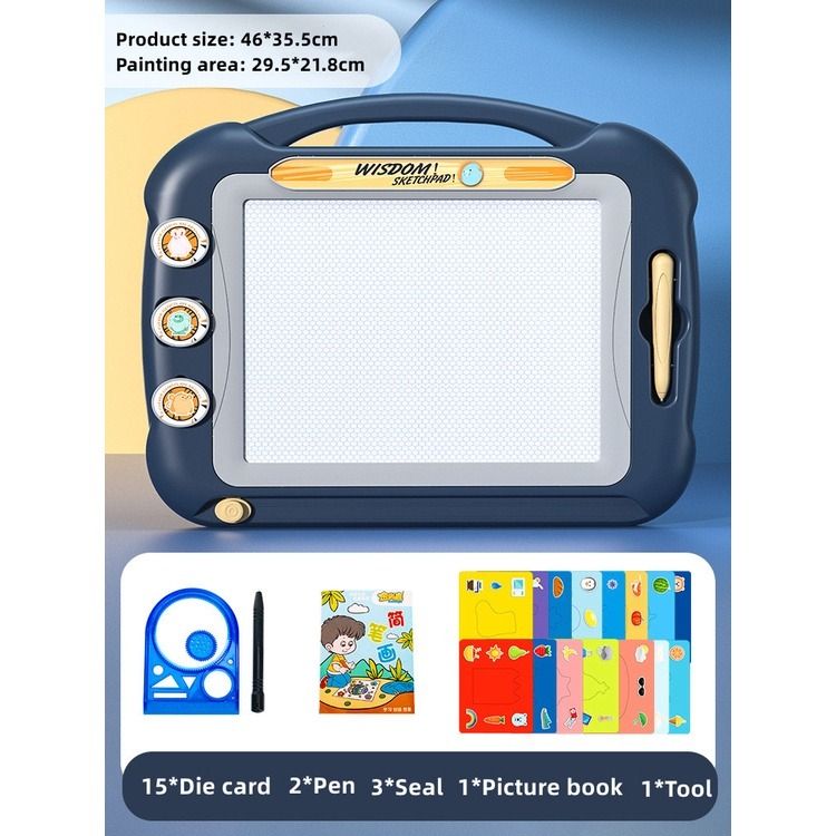 Big Size Erasable Drawing Board Magnetic Writing Painting Board Set ...