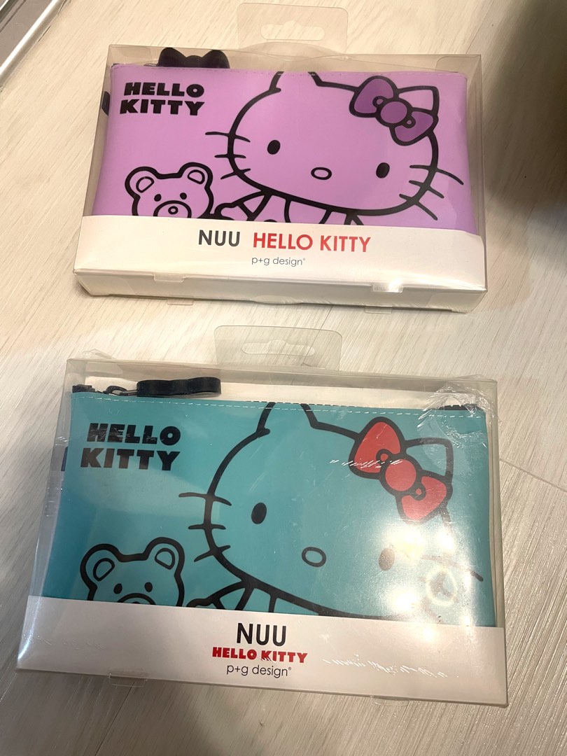 BN NUU Hello Kitty Silicon Pouches, Women's Fashion, Bags & Wallets ...