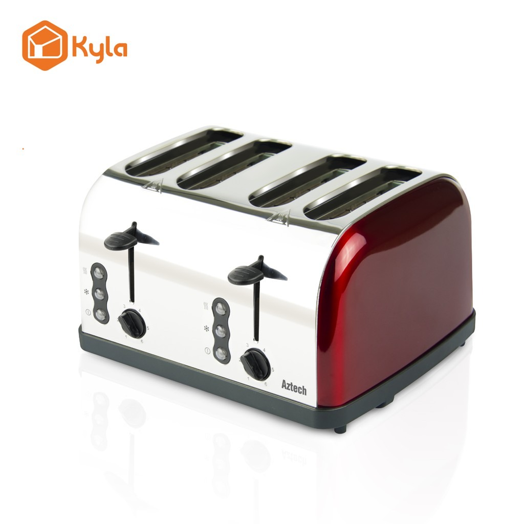 (BNIB) Kyla Burgundy Series Bread Toaster (ABT3640), TV & Home ...