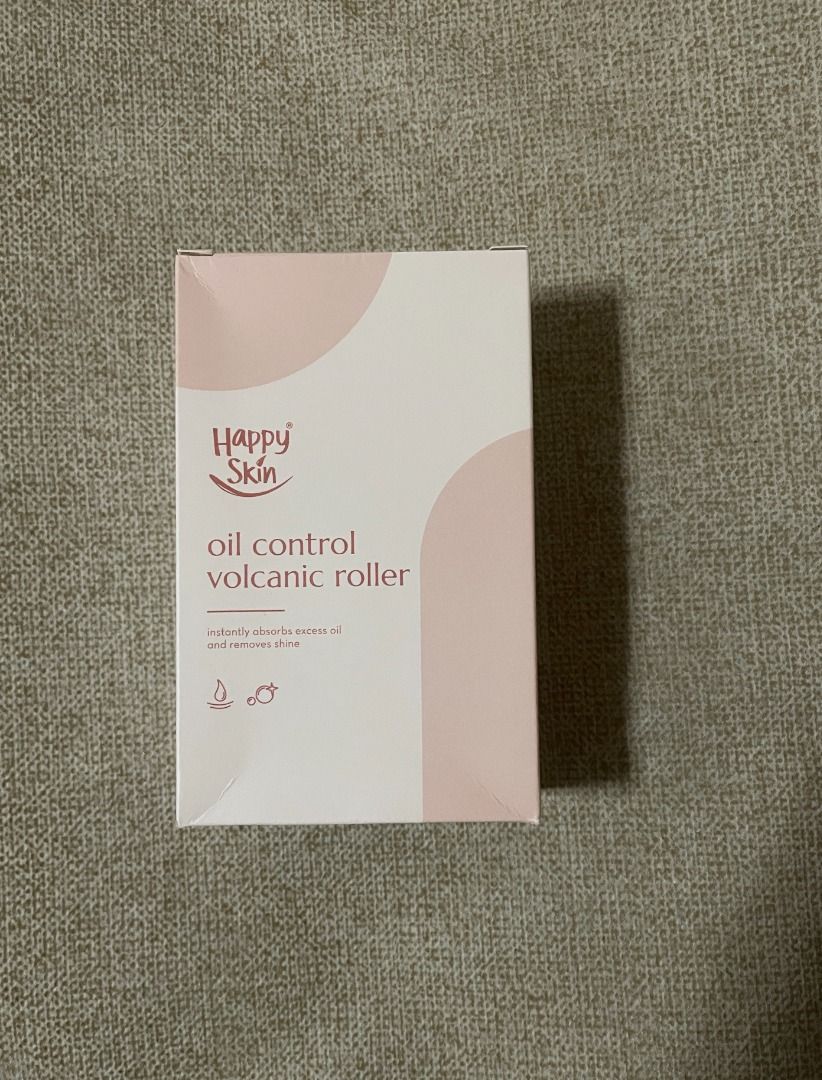 Brand New Authentic Happy Skin Oil Control Volcanic Roller on Carousell