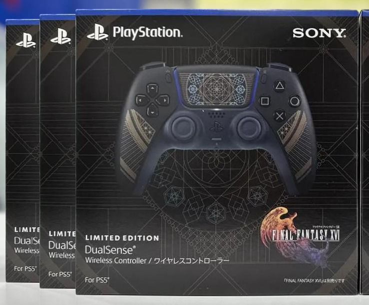 BRAND NEW PS5 Sony PlayStation 5 Final Fantasy 16 XVI Dualsense Wireless Controller, Video ...