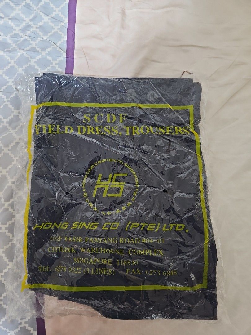 Brand New SCDF Trousers, Men's Fashion, Bottoms, Trousers on Carousell