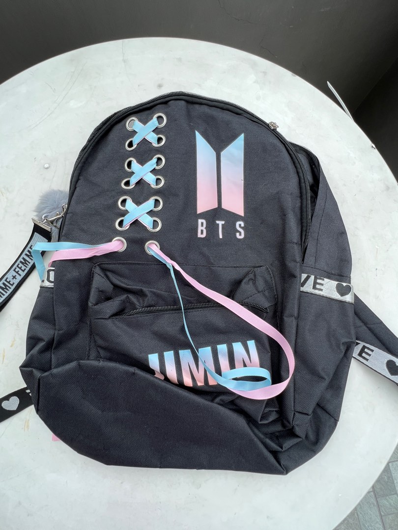 BTS Bag Jimin, Women's Fashion, Bags & Wallets, Backpacks on Carousell