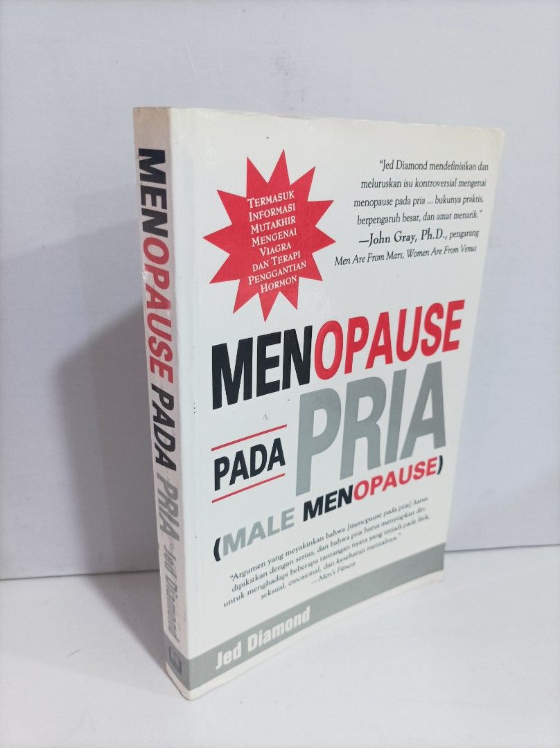 Buku Menopause Pada Pria - Male Menopause By Jed Diamond, Buku & Alat ...