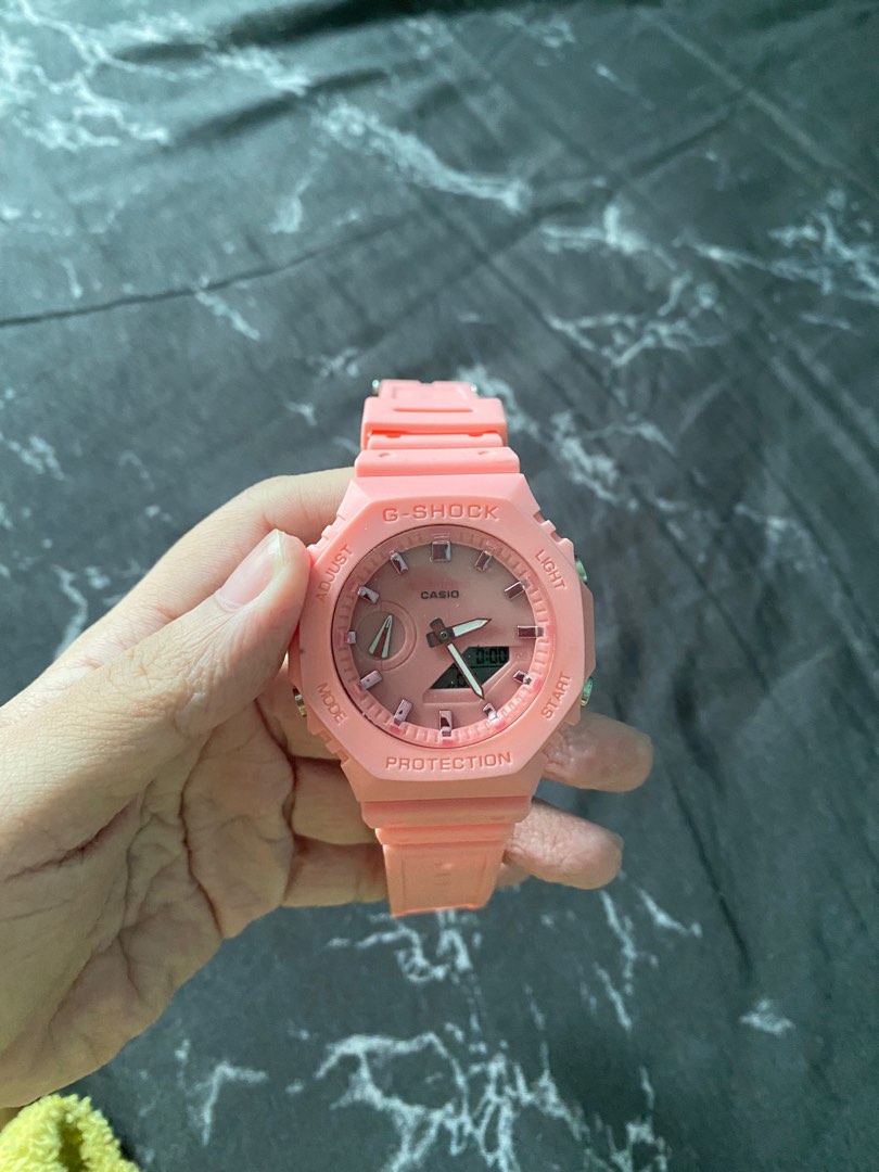 Casio Baby Pink G-Shock watch, Women's Fashion, Watches & Accessories ...