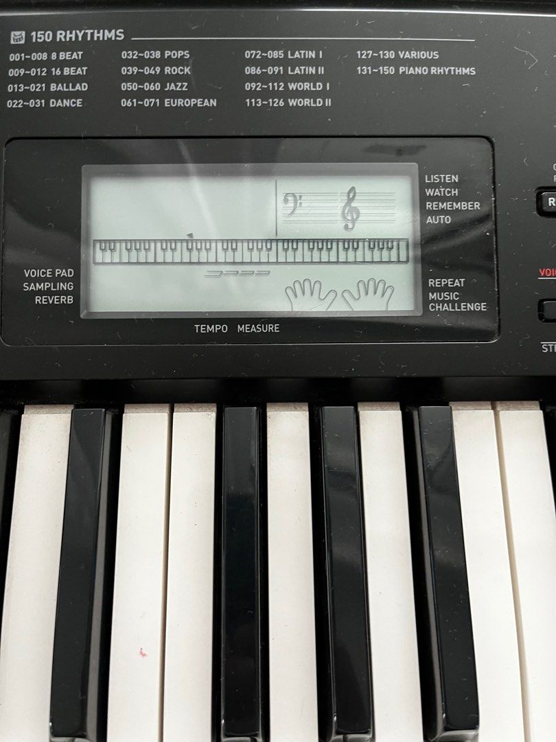 Casio keyboard 3200, Hobbies & Toys, Music & Media, Musical Instruments ...