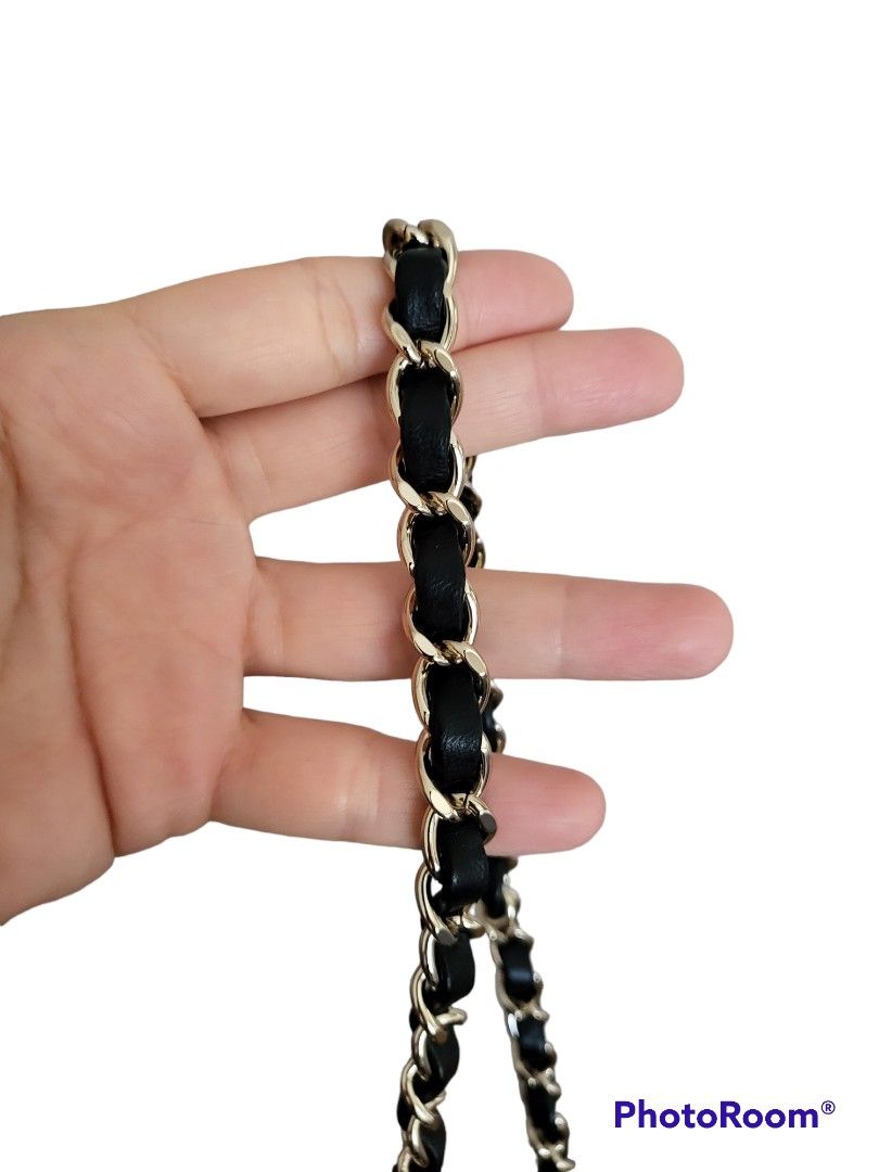 Chanel Mini flap in Lambskin Panda, Luxury, Bags & Wallets on Carousell