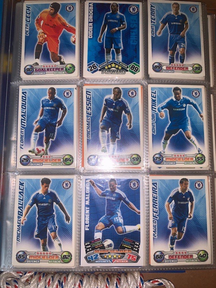 Chelsea Match Attax (08/09/10 season), Hobbies & Toys, Toys & Games on ...