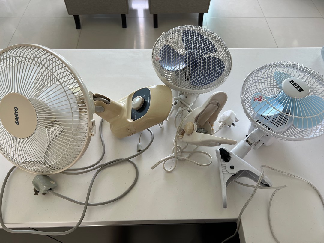 Clip and wall fan, Furniture & Home Living, Lighting & Fans, Fans on ...