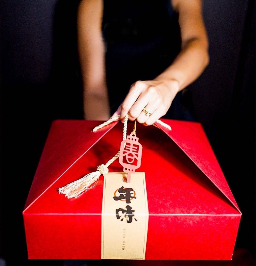 CNY BOX AND CONTAINER, Food & Drinks, Gift Baskets & Hampers on Carousell