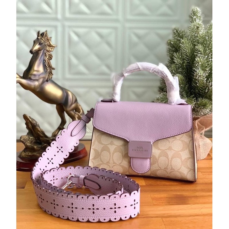 COACH pepper satchel, Luxury, Bags & Wallets on Carousell