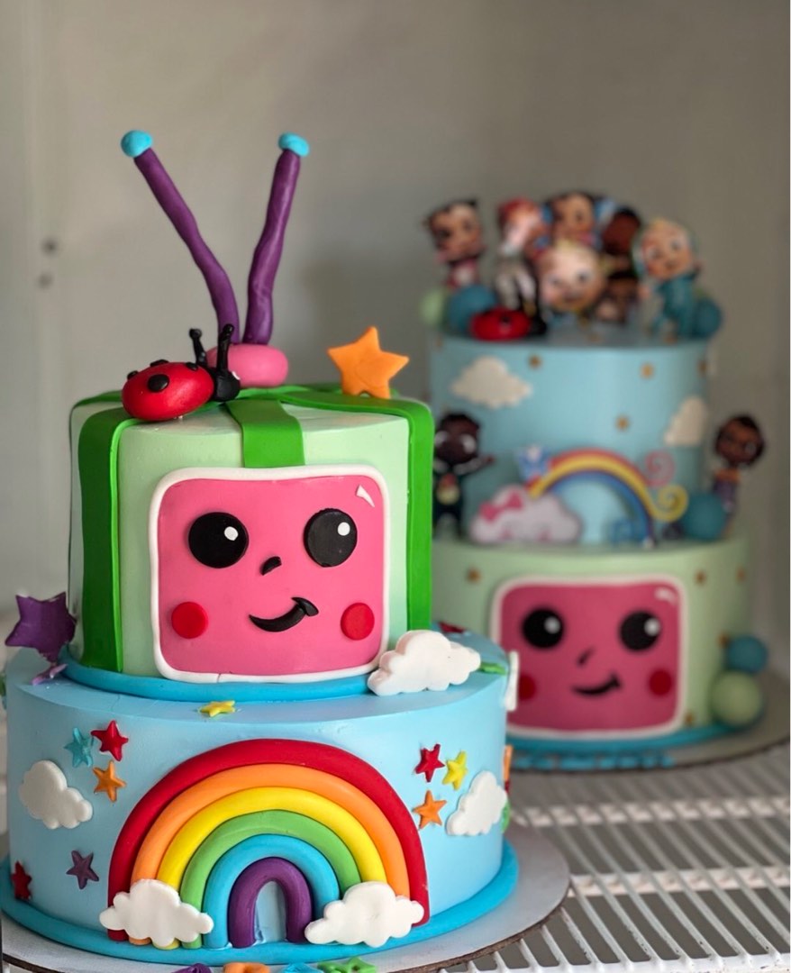 Cocomelon cake/ halal cake /eggless cake / nutless cake / birthday cake ...