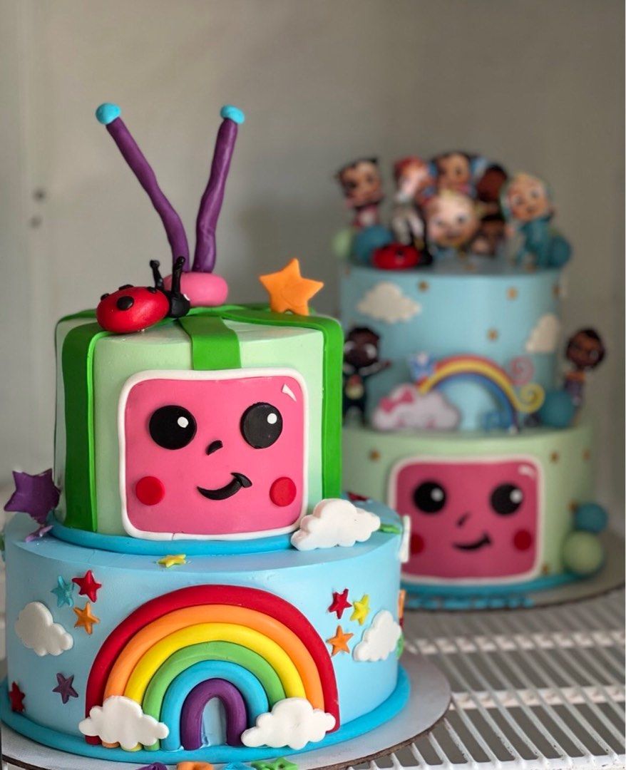 Cocomelon cake/ halal cake /eggless cake / nutless cake / birthday cake ...