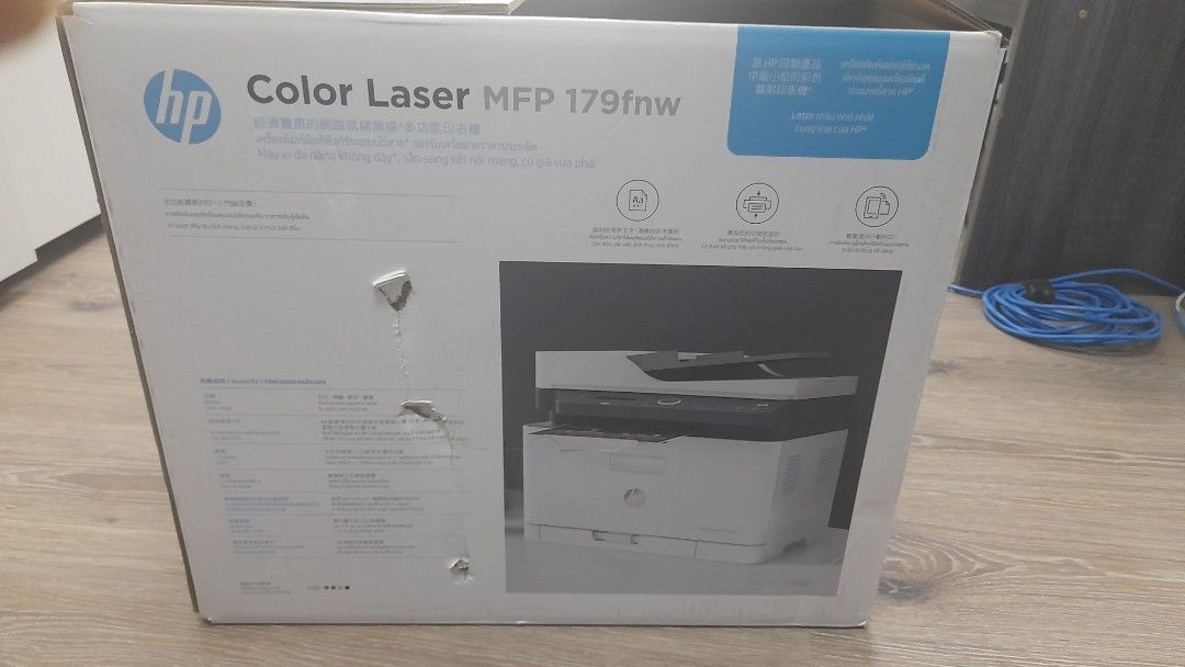 Color Laser HP (MFP 179 FNW), Computers & Tech, Printers, Scanners ...