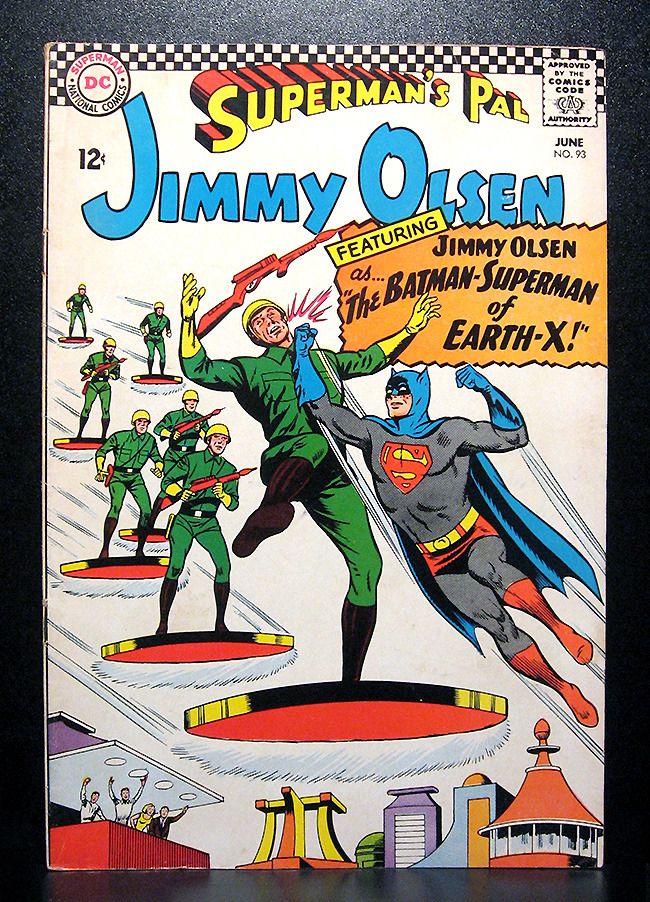 COMICS: DC: Superman's Pal, Jimmy Olsen #93 (1966), 1st app of Steel ...