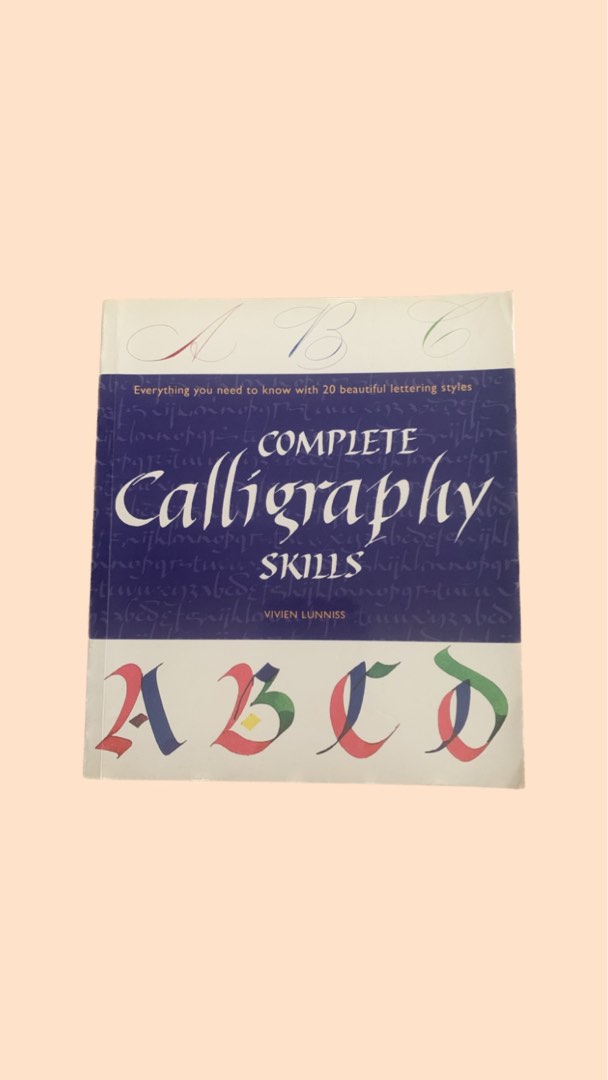 Complete Calligraphy Skills by Vivien Lunniss on Carousell