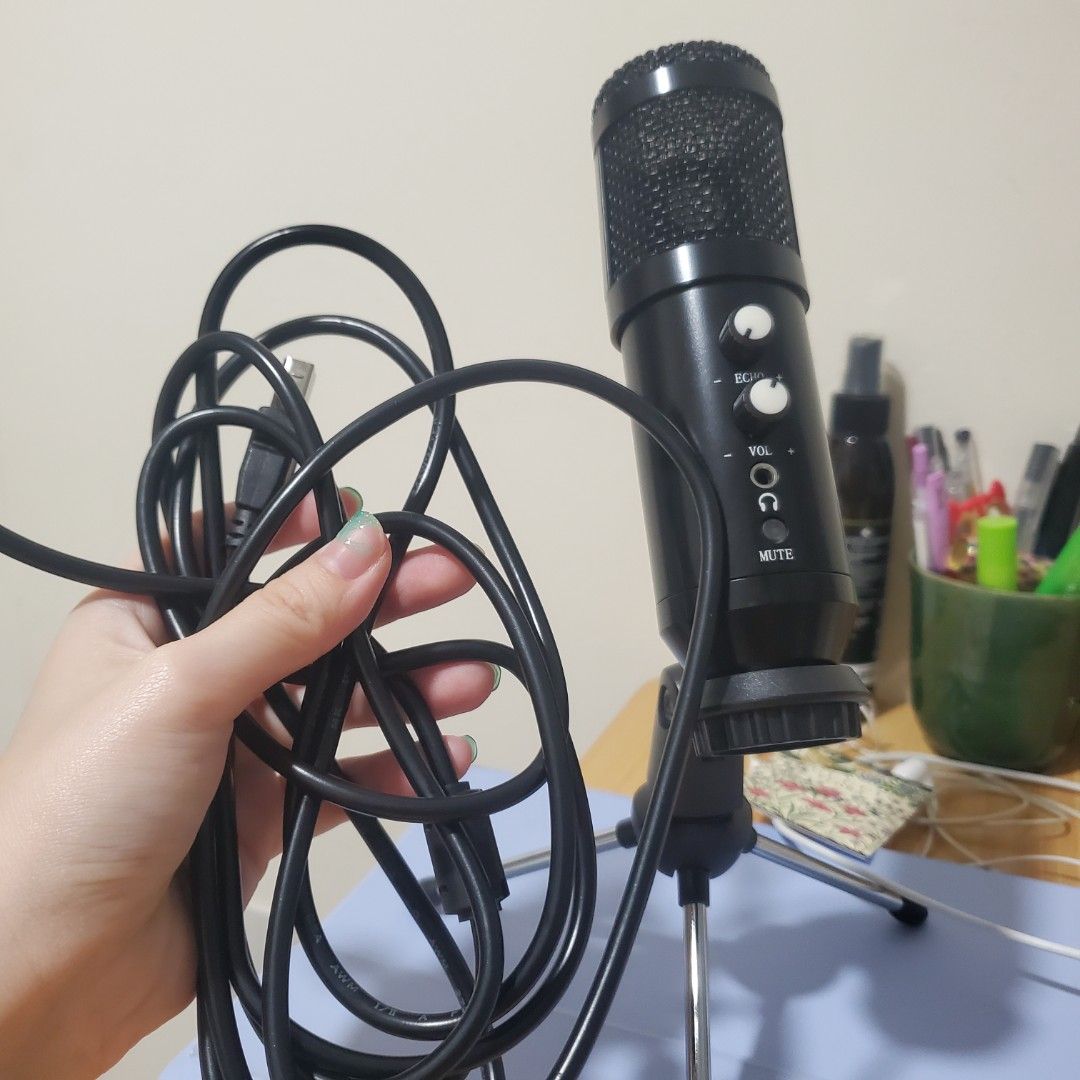 Condenser Recording Microphone, Audio, Microphones on Carousell