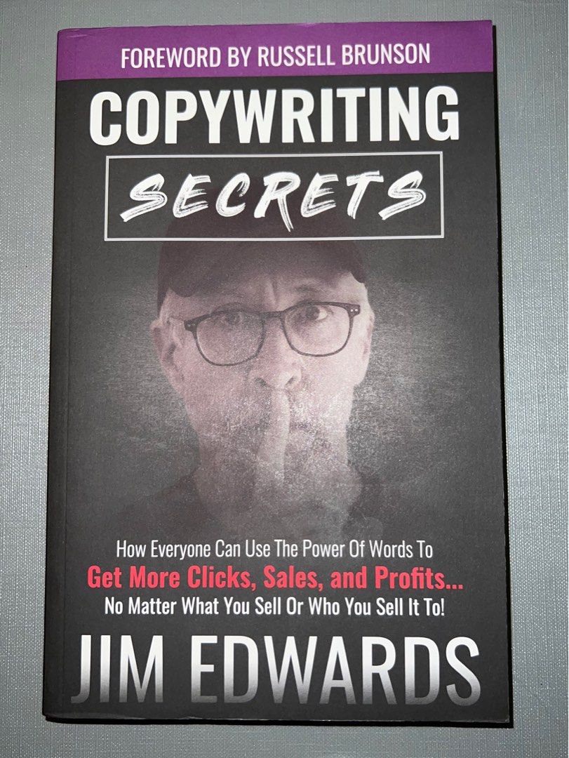 COPYWRITING SECRETS - JIM EDWARDS, Hobbies & Toys, Books & Magazines ...