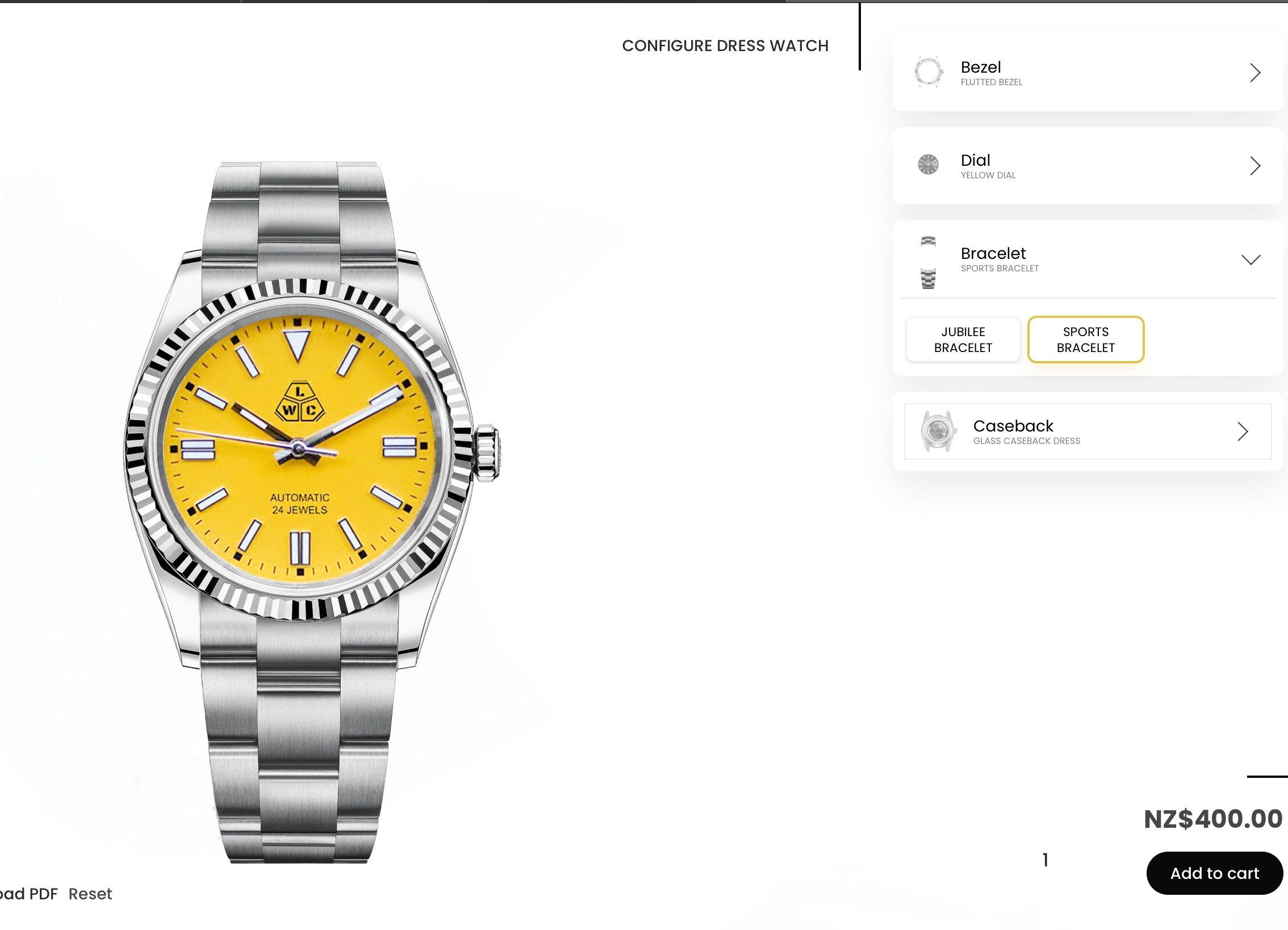 Create Your Own Custom Watch with LWC Watches, Luxury, Watches on Carousell
