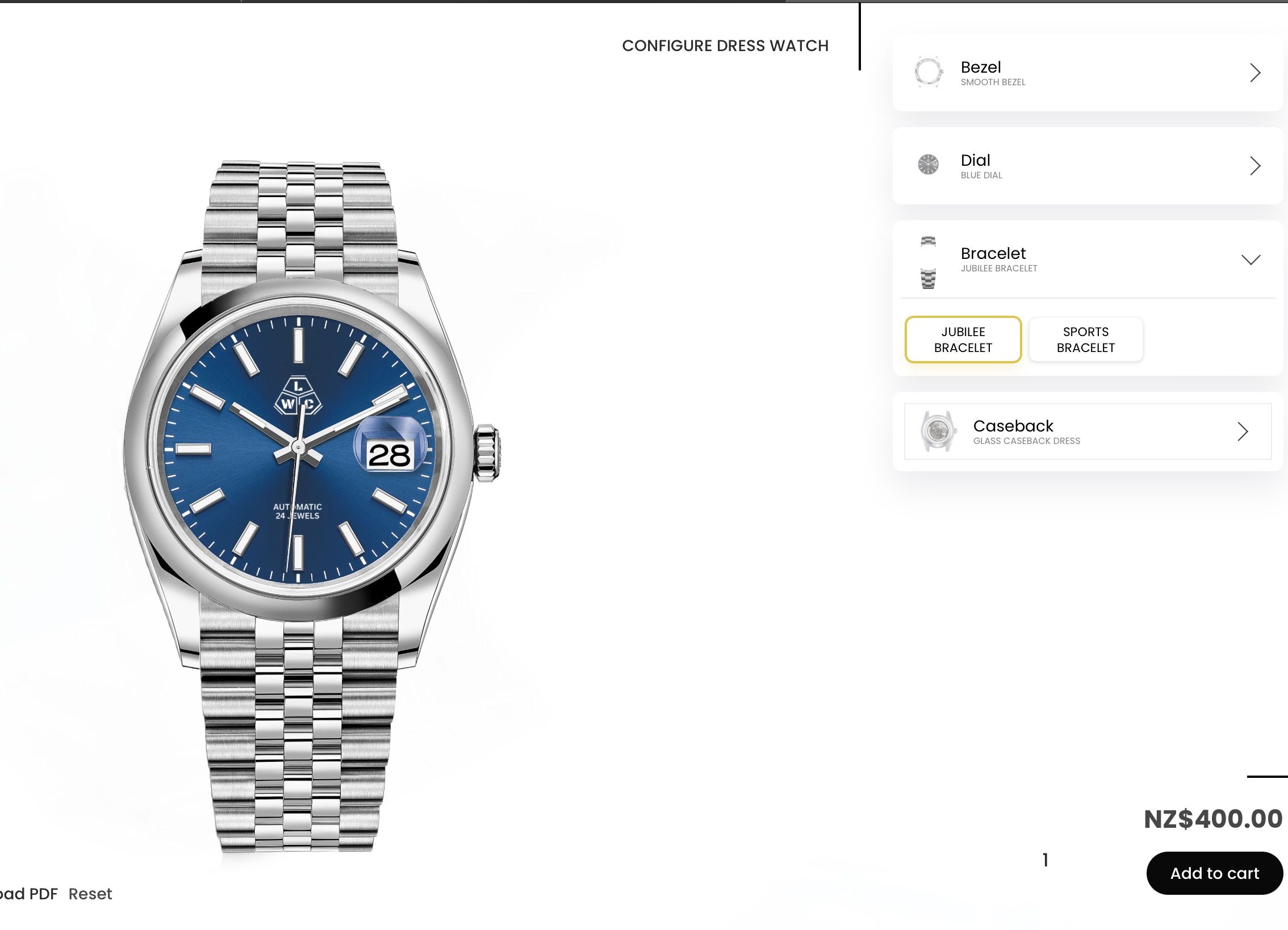 Create Your Own Custom Watch with LWC Watches, Luxury, Watches on Carousell