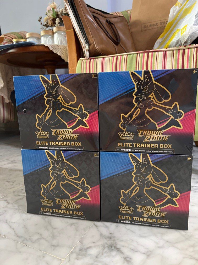 Crown Zenith ETB, Hobbies & Toys, Toys & Games on Carousell