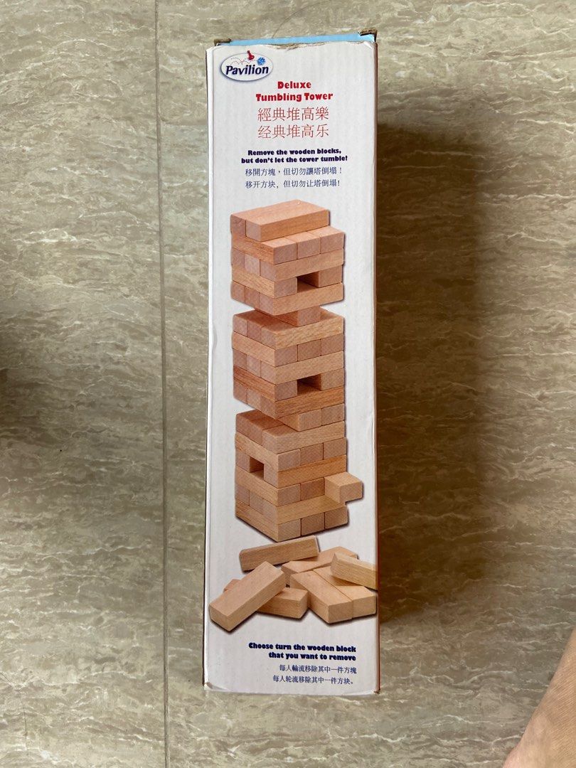 Deluxe tumbling tower, Hobbies & Toys, Toys & Games on Carousell