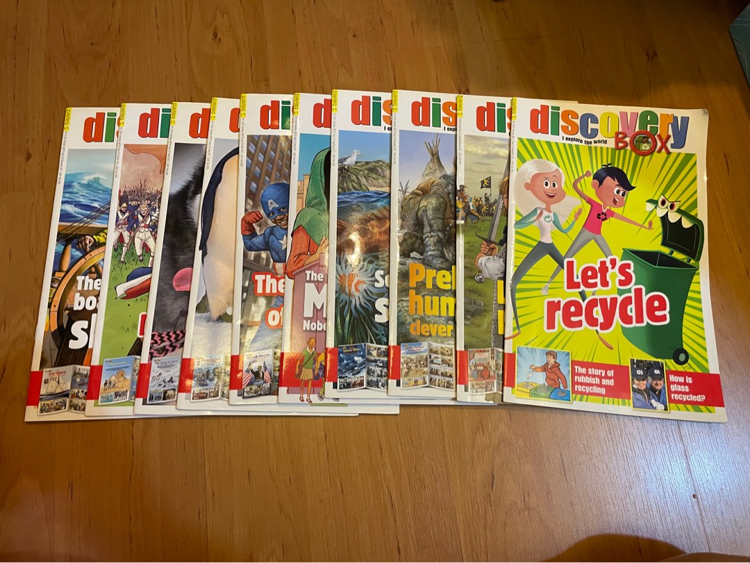 Discovery Box Educational Magazines, Hobbies & Toys, Books & Magazines ...