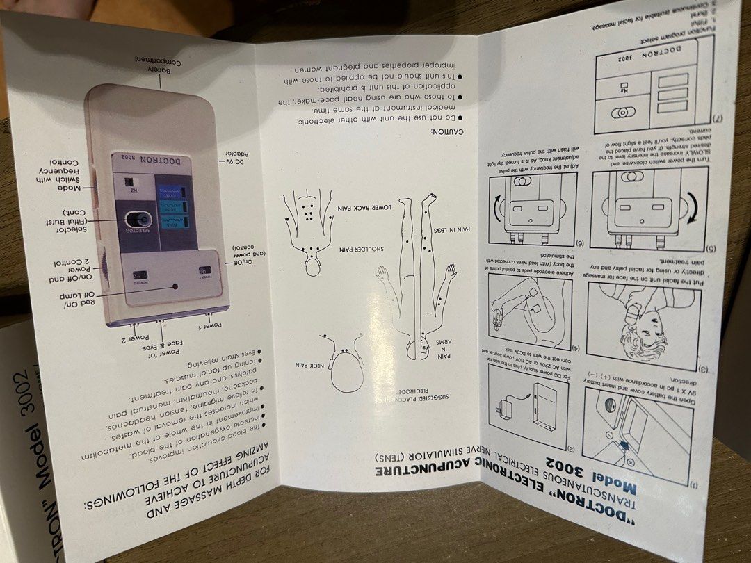 DOCTRON 3002 (w/ Free Ultrasound Gel), Health & Nutrition, Massage ...