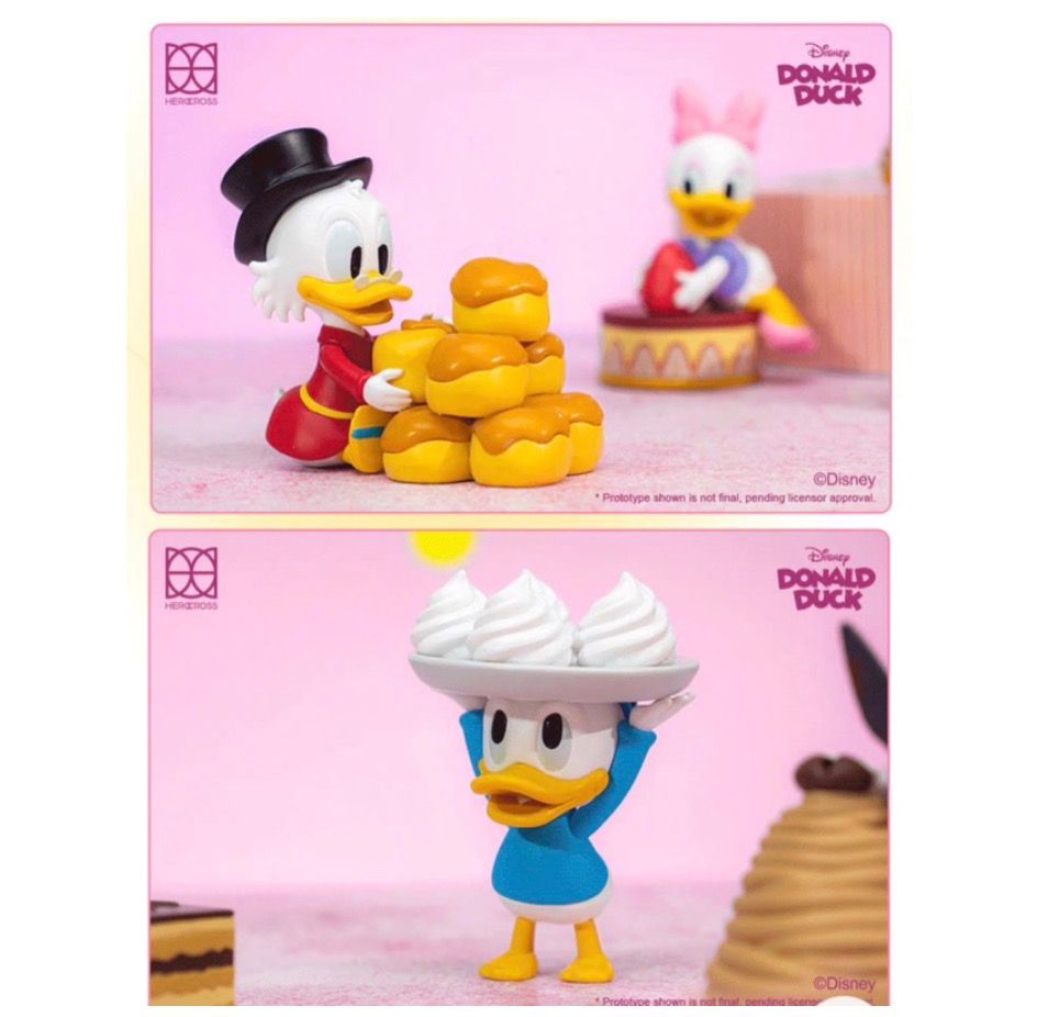 DONALD DUCK PATISSERIE COLLECTIBLE FIGURE BLIND BOX SET (010B), Hobbies ...