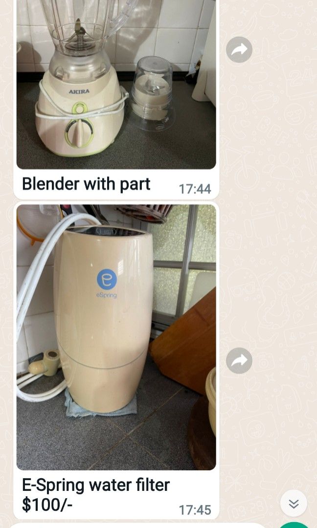 E spring water filter, TV & Home Appliances, Kitchen Appliances, Other ...