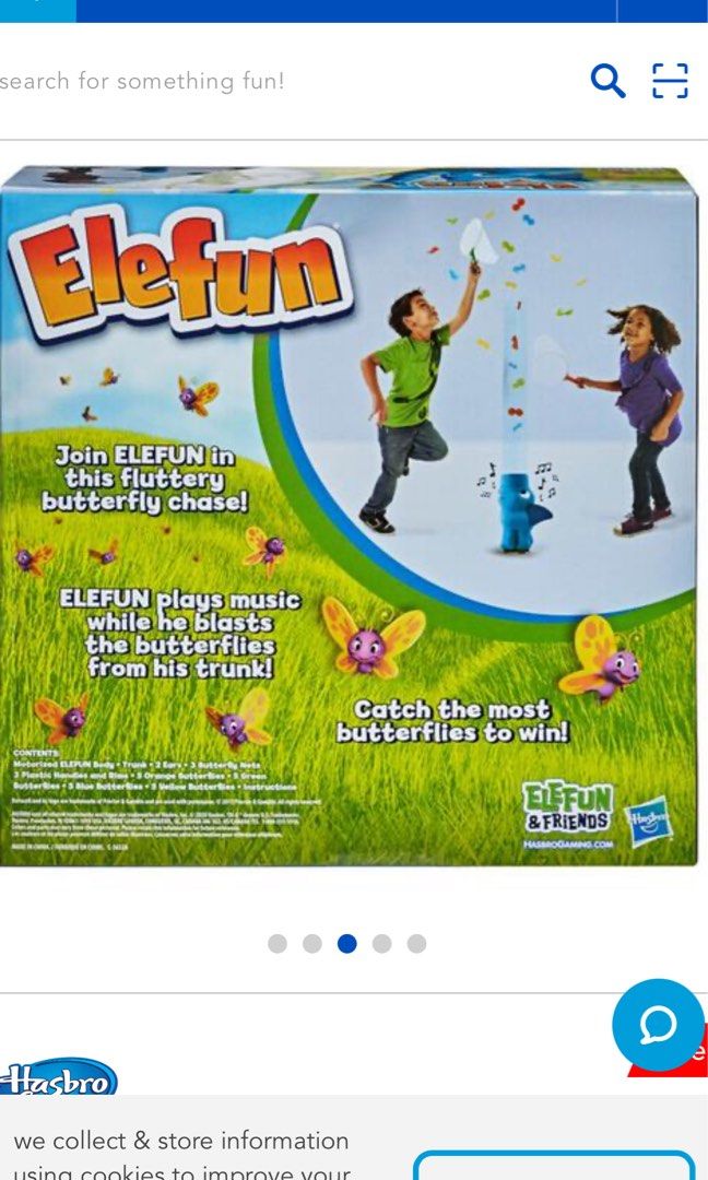 Elefun Butterfly Catching, Hobbies & Toys, Toys & Games on Carousell