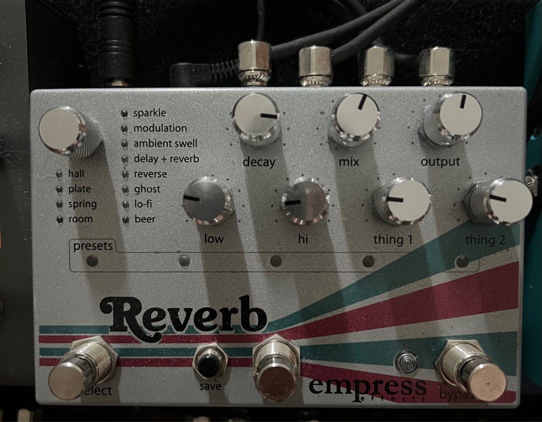 Empress Effects Reverb Pedal, Hobbies & Toys, Music & Media, Music Accessories on Carousell