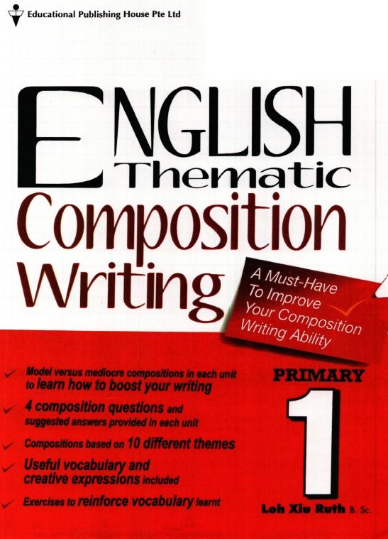 English Thematic Composition Writing P1-P6, Hobbies & Toys, Books ...