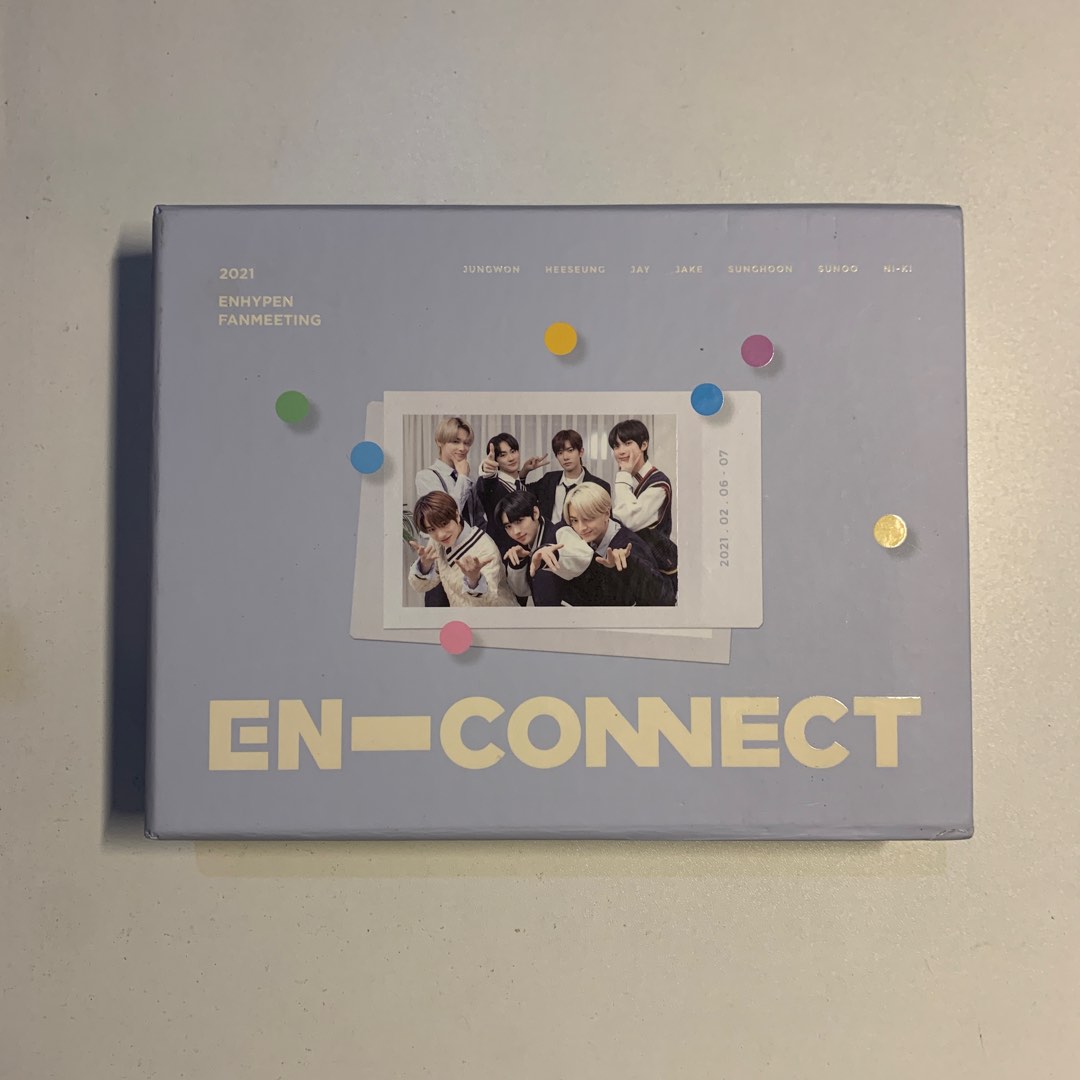 enhypen enconnect dvd unsealed on Carousell