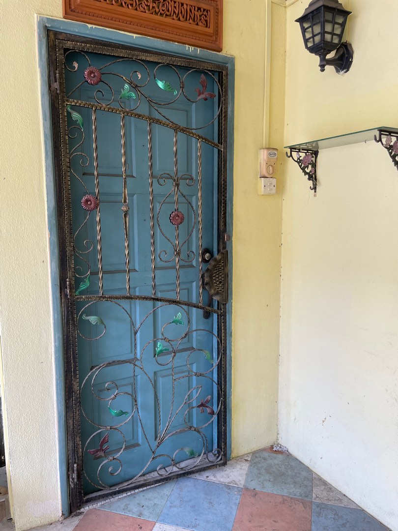 Entrance Door grill, Furniture & Home Living, Security & Locks, Locks ...